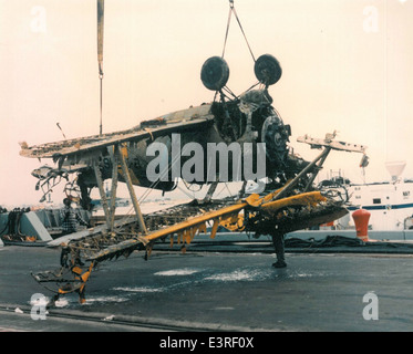 Grumman F3F-1, a biplane fighter used by the U.S. Navy in the late ...