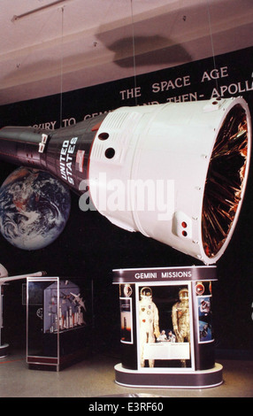 The Gemini spacecraft, developed by NASA and McDonnell Douglas, was ...