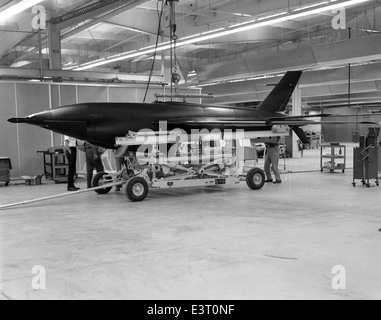 The Ryan Firebee, a model of early UAVs, was developed in the 1950s for ...