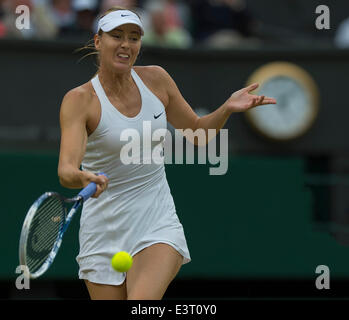Alison Riske of the United States during the women's singles quarter ...