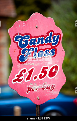 Wooden Tombola Sign at Village Fete Stock Photo - Alamy