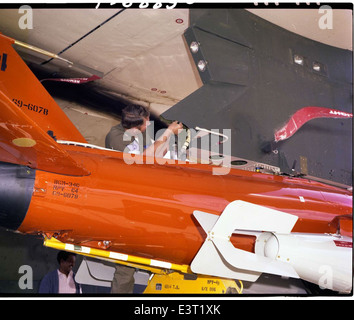 This USAF photo shows a BGM-34C drone, a variant of the Lockheed C-130 ...