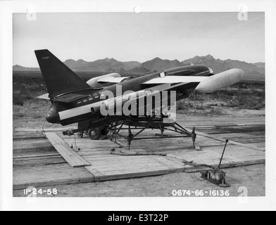 This 1958 image shows the Radioplane RP-76, a drone developed by Ryan ...