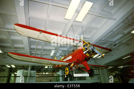 Focke-Wulf Fw-44J, Stieglitz, biplane, in flight Stock Photo - Alamy