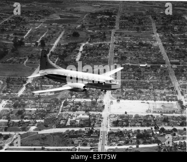 The Convair 240, with registration NX90849, was a twin-engine propliner ...