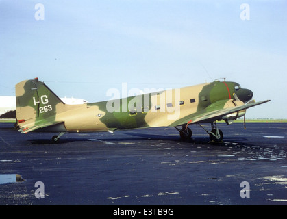 The Douglas AC-47D, a gunship variant of the C-47, was modified with 30 ...