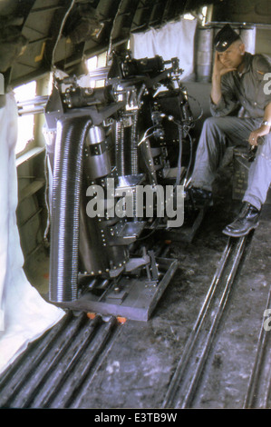 The Douglas AC-47D, known as 'Spooky,' was equipped with 3 SUU-11A guns ...