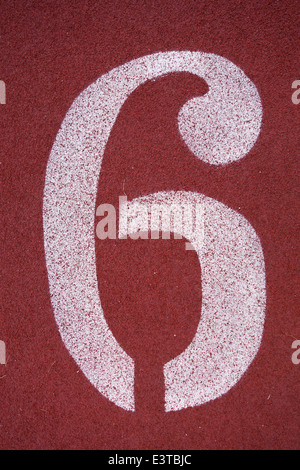 The Number Six Stock Photo - Alamy