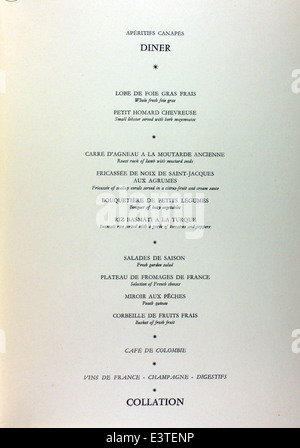 The Air France Menu Collection offers a glimpse into the airline’s in ...