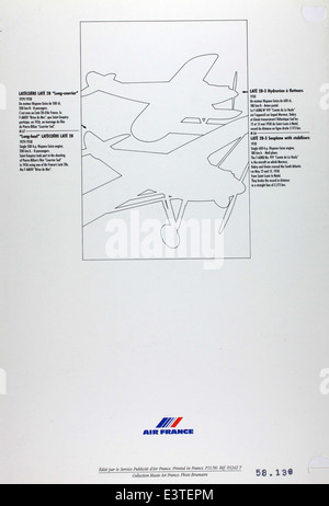 The Air France Menu Collection offers a glimpse into the airline’s in ...