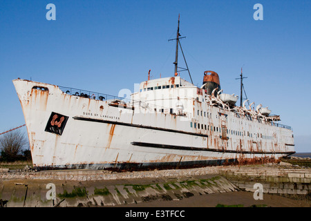 Duke of Lancaster ship in Mostyn Wales Stock Photo: 53592734 - Alamy