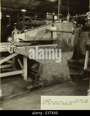 Images of the Consolidated/Convair aircraft factory in San Diego depict ...