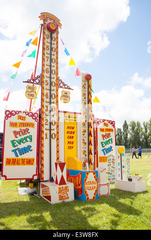 Carnival strength game Stock Photo - Alamy