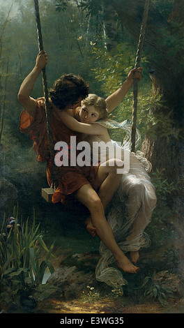 Springtime, Pierre-Auguste Cot, 1873, Metropolitan Museum of Art Stock ...