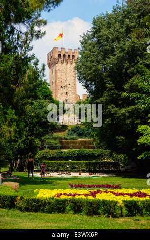Este is a walled medieval town in the Veneto region of northern Italy ...