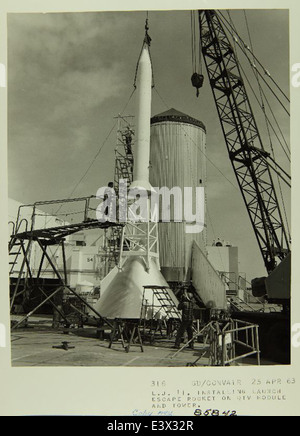 The Convair/General Dynamics Atlas Lifting Body, used in the Little Joe ...