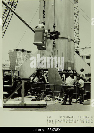 This photo depicts the Convair/General Dynamics Little Joe, a test ...