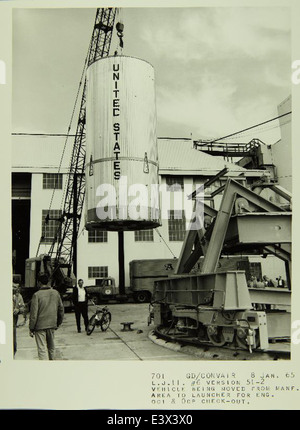 The Little Joe test vehicles, developed by Convair/General Dynamics ...