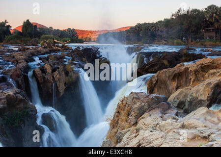 Epupa Falls, Kunene River, Kaokoveld, Namibia, Epupa Falls Stock Photo ...
