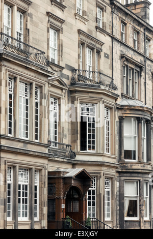Georgian architecture of Edinburgh's New Town, Rothesay Terrace Stock ...