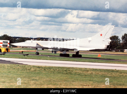 The Tupolev Tu-26 Backfire is a Soviet-era supersonic bomber developed ...