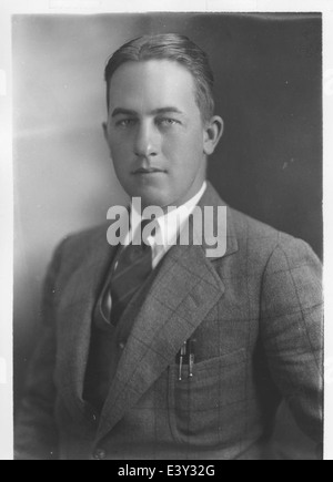 A photograph of Benjamin F. Mahoney, associated with Ryan Airlines ...