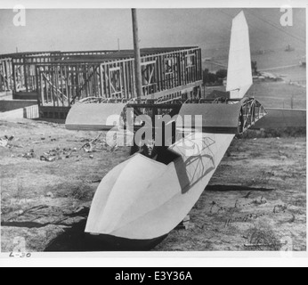 This photograph captures Charles Lindbergh during the 1920s, a ...