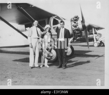 A photograph of a Ryan aircraft from 1925, associated with Charles ...
