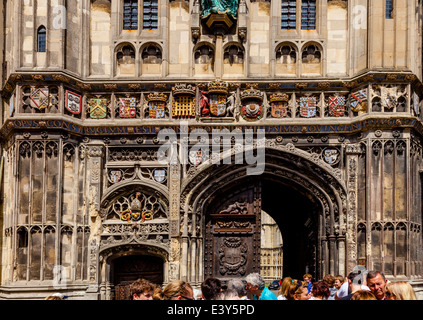 Christ Church Gate - the entrance to Canterbury Cathedral, Canterbury ...