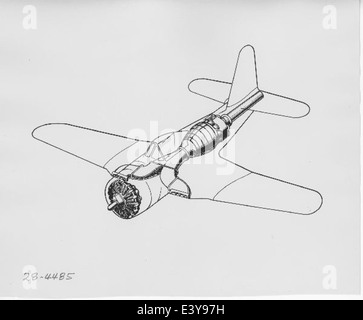 A 1945 photograph of a Ryan aircraft at the Lindbergh hangar in San ...