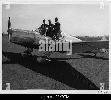 The Ryan 1937 aircraft, linked to Charles Lindbergh, displayed at the ...