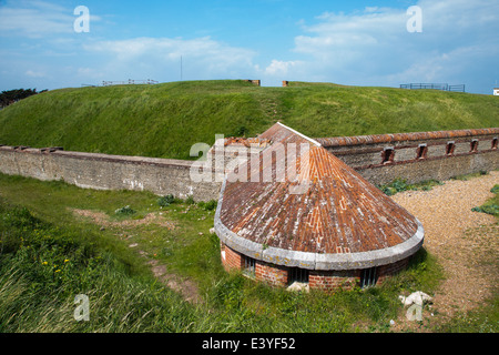 Shoreham Fort on Shoreham Beach Stock Photo - Alamy