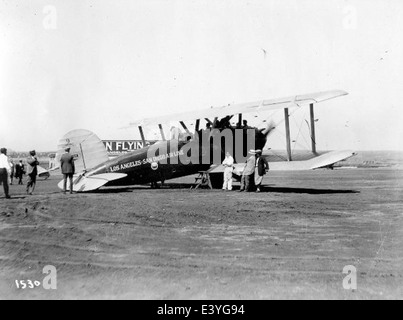 This 1925 Ryan aircraft, associated with Charles Lindbergh, is ...