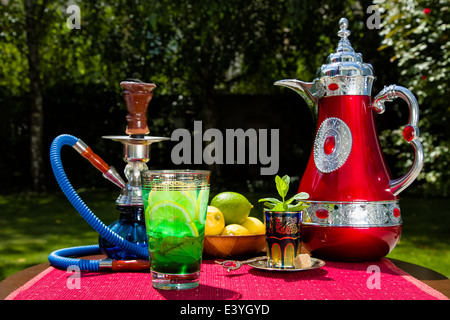 Traditional mint lemonade and tea are the most common refreshment in ...