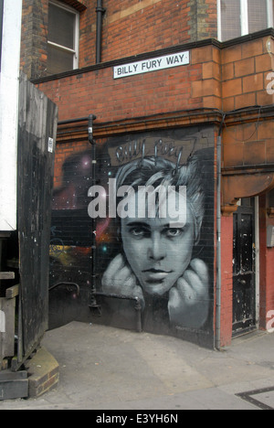 Billy Fury Way Camden Stock Photo - Alamy