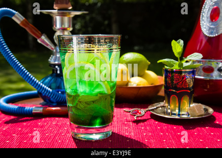 Traditional mint lemonade and tea are the most common refreshment in ...