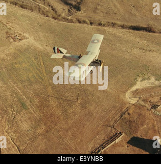 A photograph of the Standard J-1, an early biplane used in the U.S ...