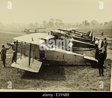 A photograph of a Standard Aviation aircraft, displayed at the San ...