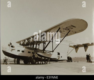 Photograph of the Sikorsky S-40 American Clipper, a flying boat used by ...