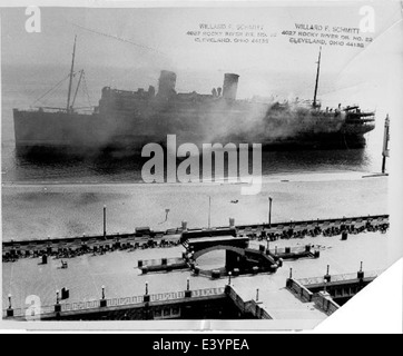 The SS Morro Castle of the Ward Line at sea, 1901 Stock Photo - Alamy