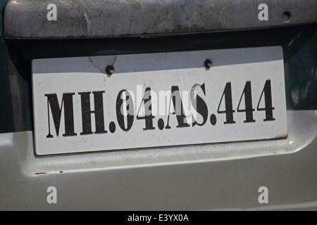 Close up of car number plate, Muscat, Sultanate of Oman Stock Photo - Alamy
