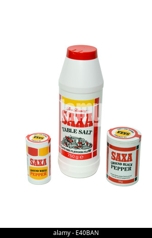 saxa white pepper Stock Photo - Alamy