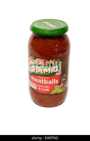 Jars of dolmio bolognese sauce Stock Photo - Alamy
