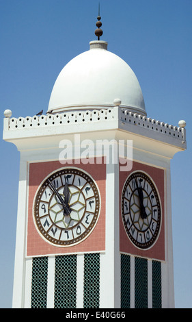 Qatar, Doha, Clock Tower Stock Photo - Alamy