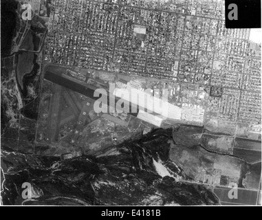 A historical photograph of the Outlying Landing Field (OLF) Santa Rosa ...