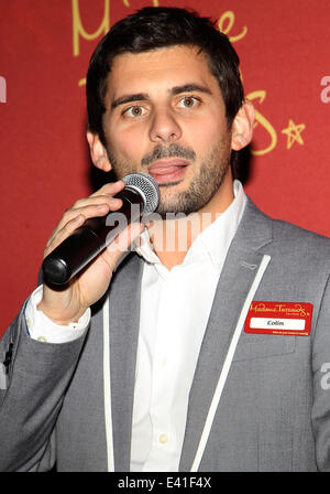 Colin Thomas Madame Tussauds Hollywood unveils a wax figure of 'King of ...