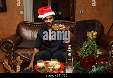 Corbin Bleu Celebrates Christmas with Family Enjoying Ciroc Cocktails ...