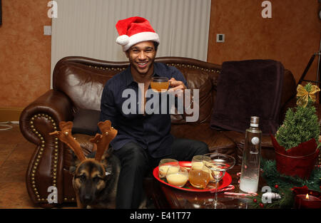 Corbin Bleu Celebrates Christmas with Family Enjoying Ciroc Cocktails ...