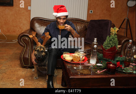 Corbin Bleu Celebrates Christmas with Family Enjoying Ciroc Cocktails ...