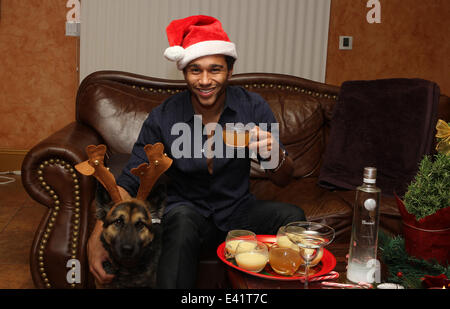 Corbin Bleu Celebrates Christmas with Family Enjoying Ciroc Cocktails ...